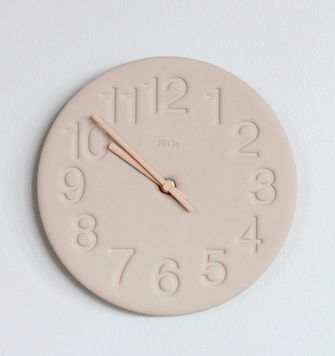 Lemnos Earth Wall Clock – take heart shop