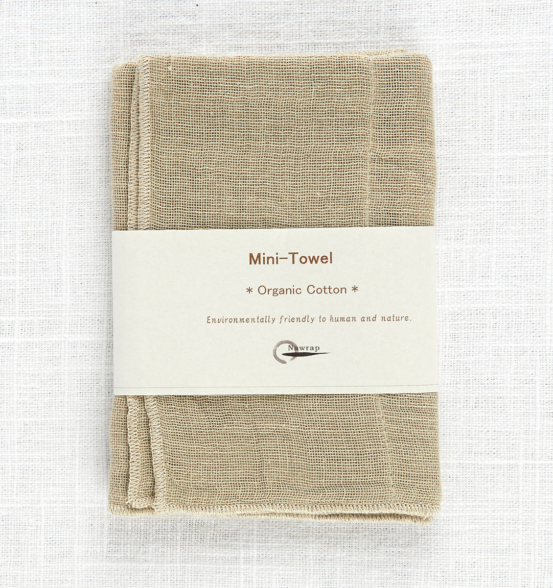 Organic Cotton Mini Towel – take heart shop