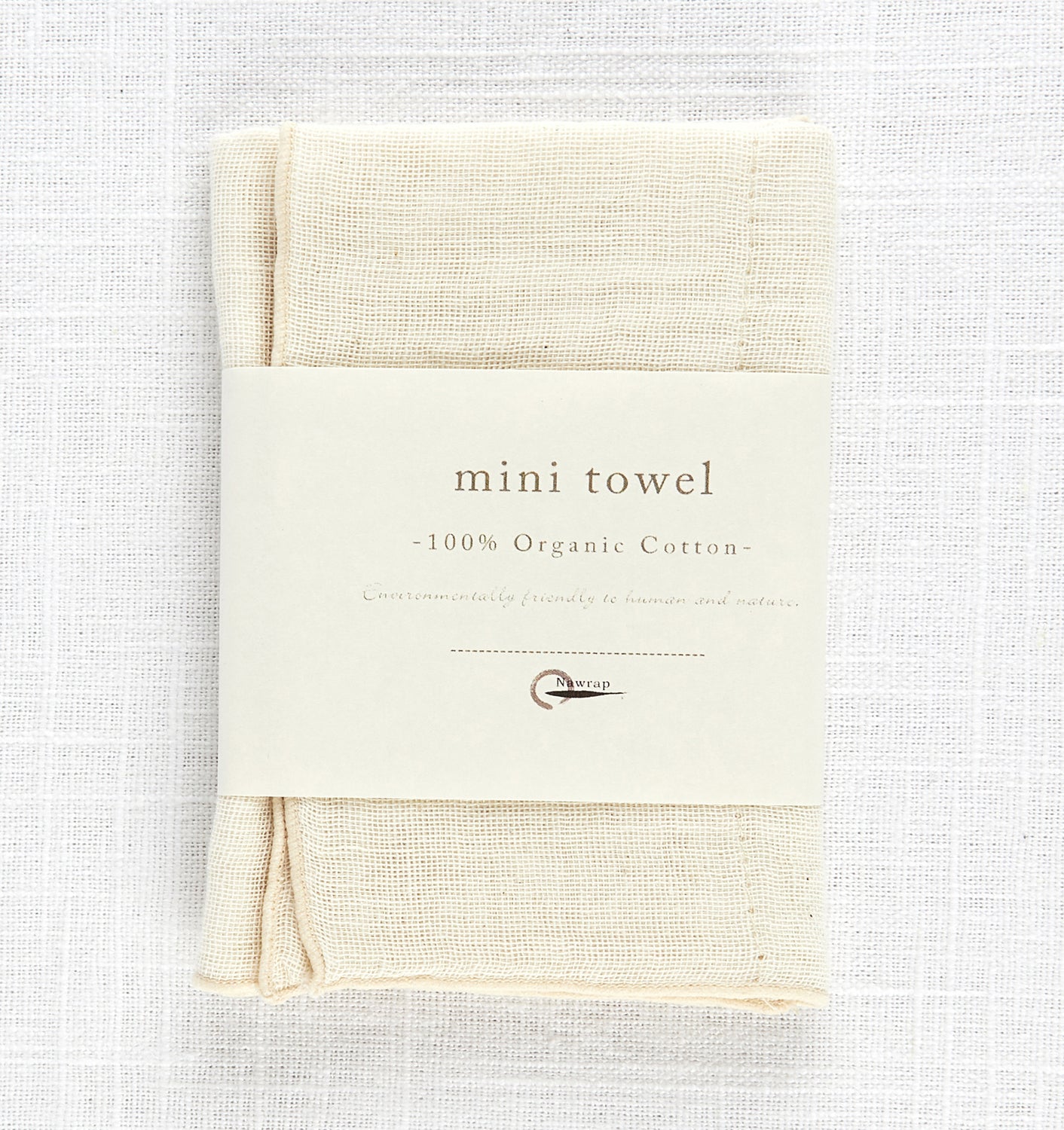 Organic Cotton Mini Towel – take heart shop